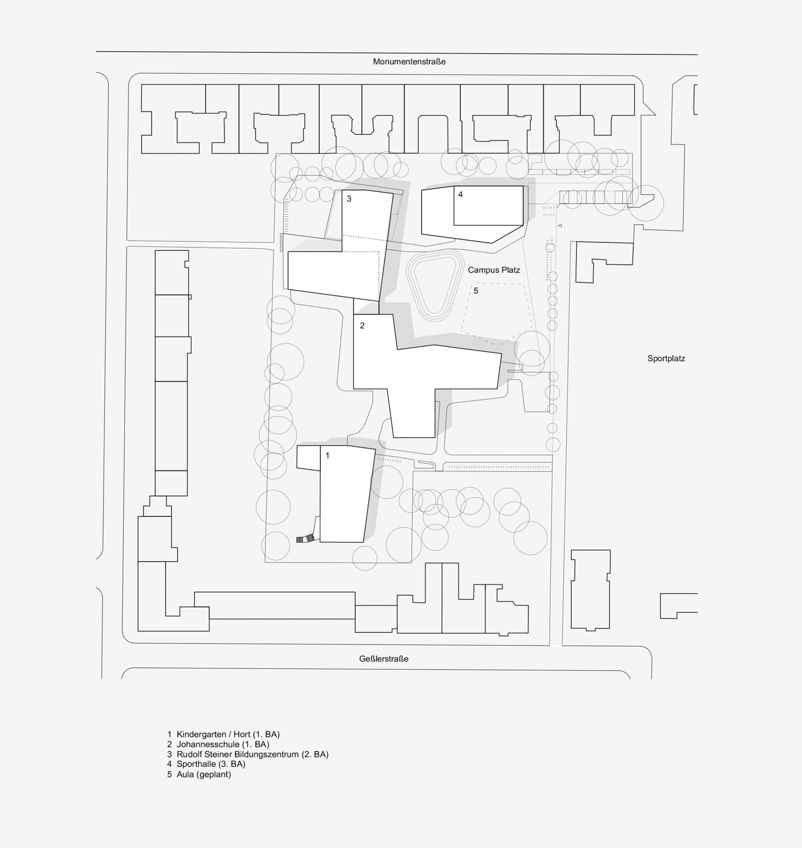 Holzbau Atlas DE — Waldorfcampus Berlin, Kersten Kopp Architekten